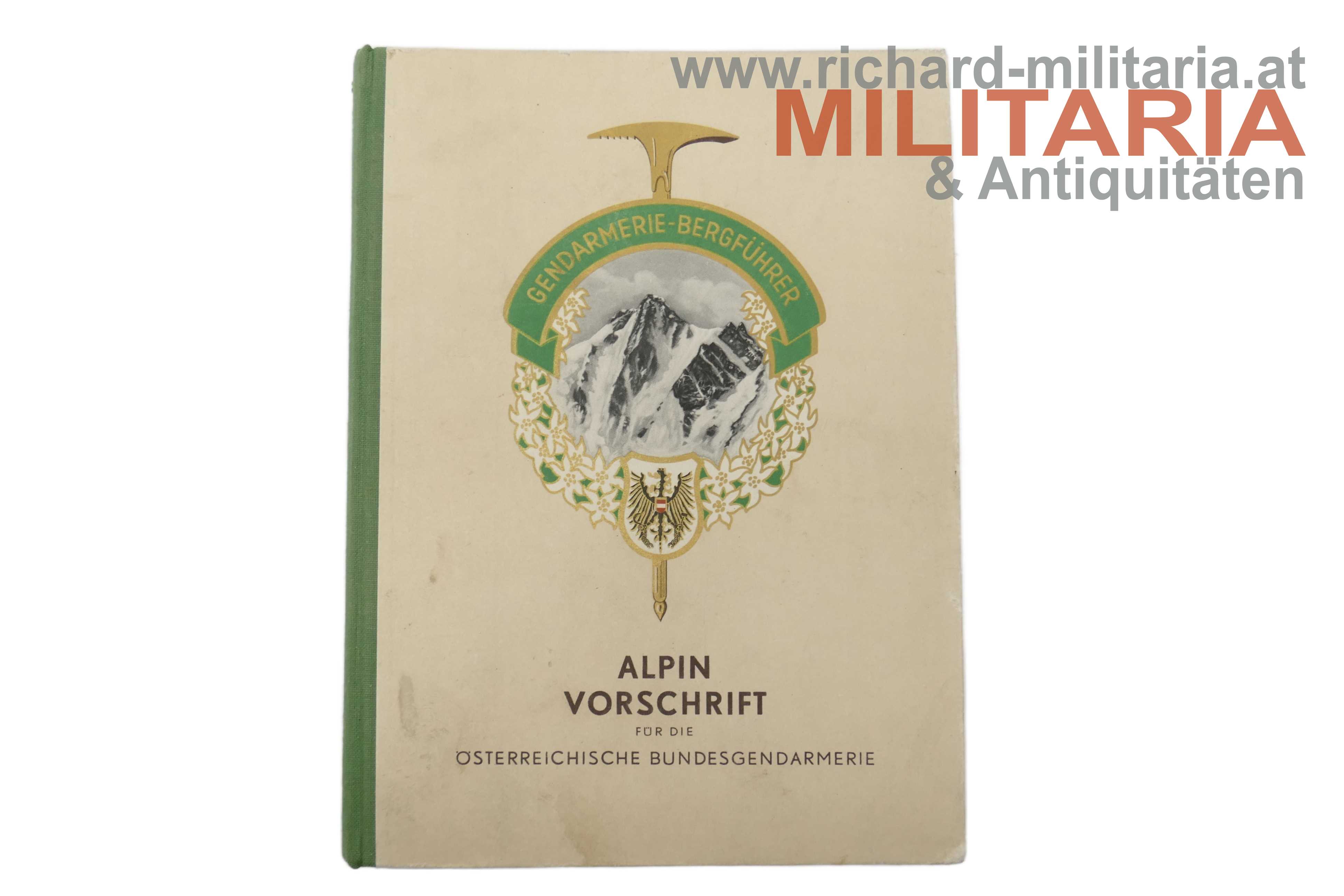 ALPIN-Vorschrift für die österreichische Bundesgendarmerie | M79374