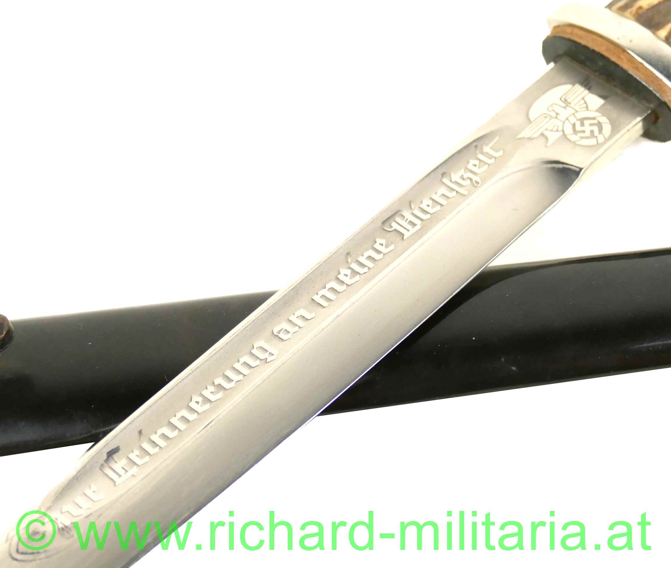 III. Reich ESG - Klingenätzung Robert Klaas - kurze Ausführung | M70218