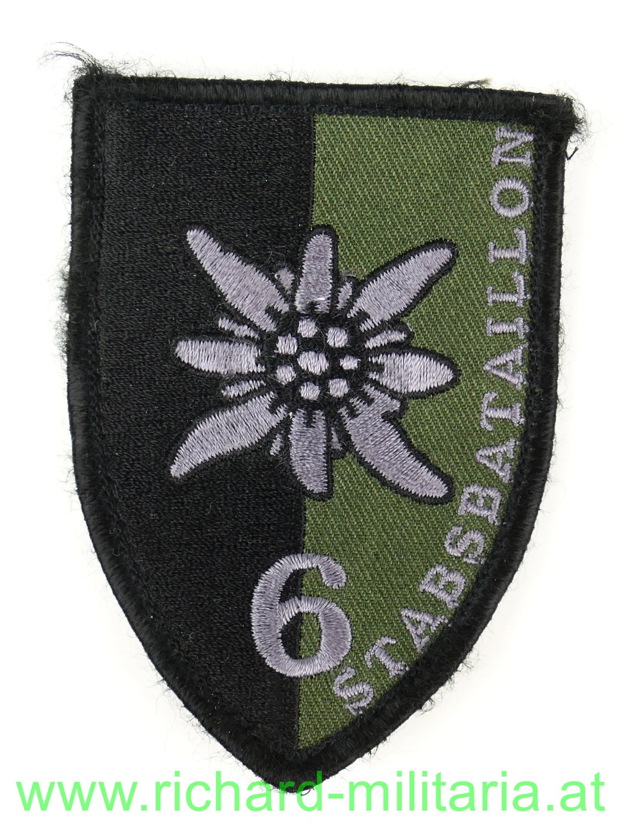Bundesheer Ärmelabzeichen 6 Stabsbataillon | M64072