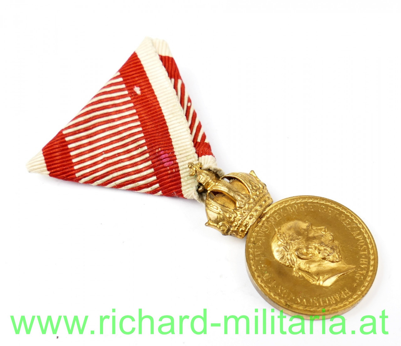 Bronzenes Signum Laudis - Kaiser Franz Josef - GAS mit Etui | M69104